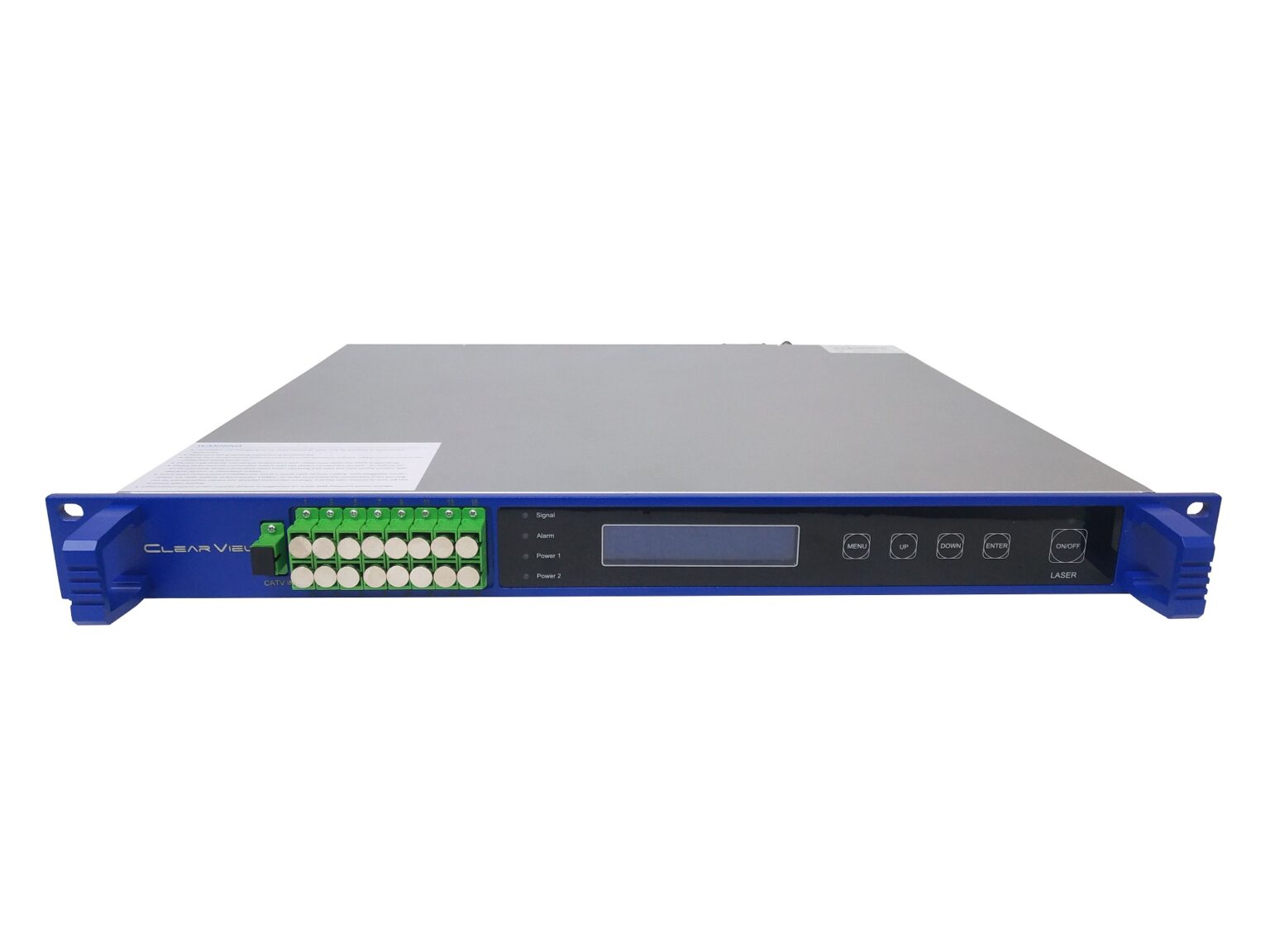 ClearView EDFA1550-16H 16 Port RF Optical Amplifier 15.5dBm per port ...